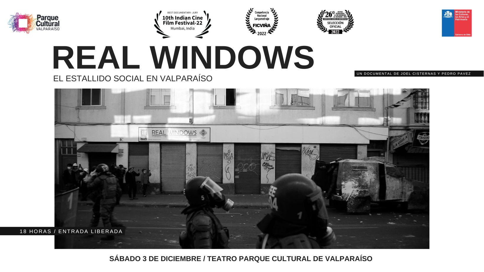 "Real Windows": documental sobre el estallido social en Valparaíso se ...